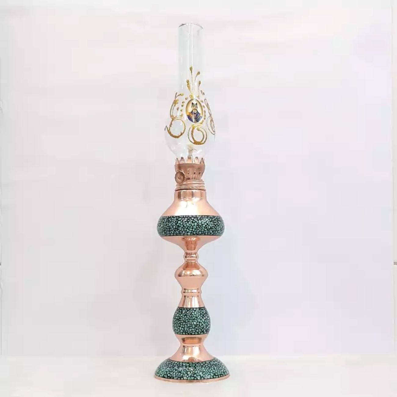 Copper Oil Lamp, Handcrafted Persian Lantern for Vintage and Classic ...